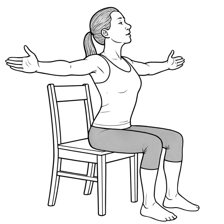1. Chest Stretch