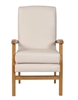 Fast Delivery Jubilee High Back Chair Cream Vinyl
